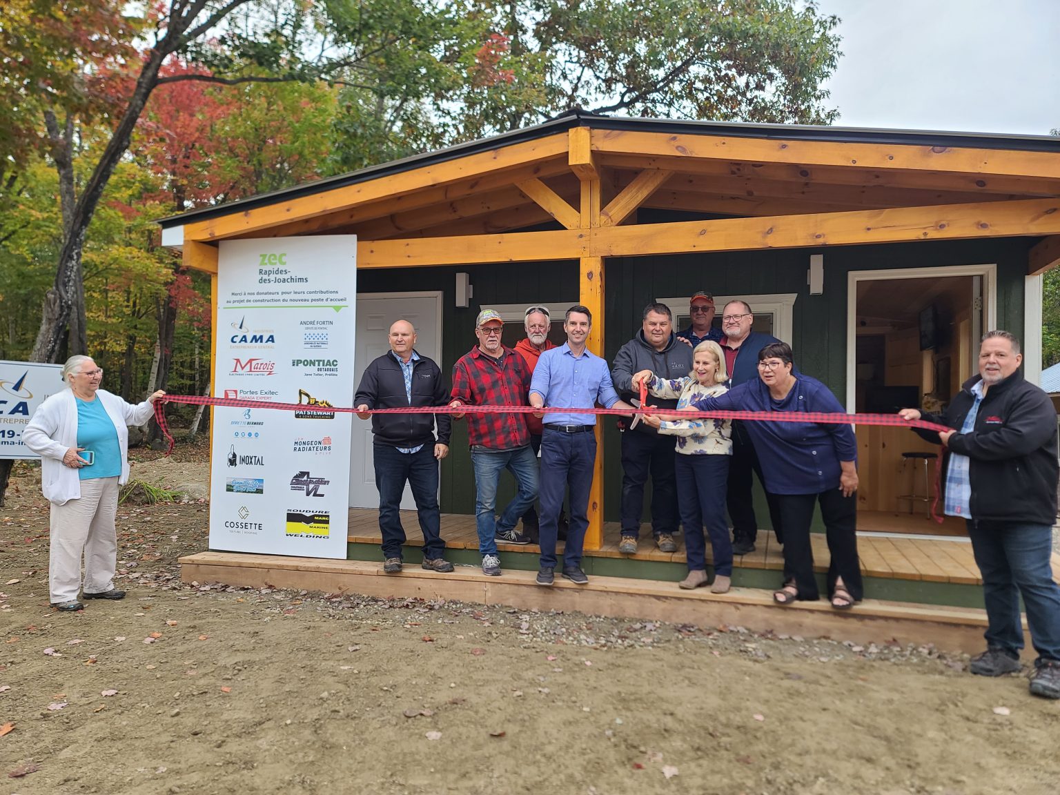 Le ZEC de Rapides-des-Joachims ouvre son nouveau bureau. – CHIP FM