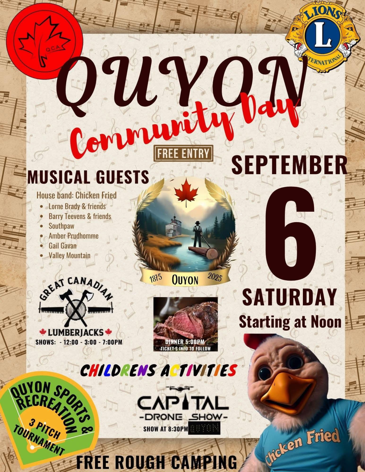 Community Day in Quyon – September 6 – CHIPM FM
